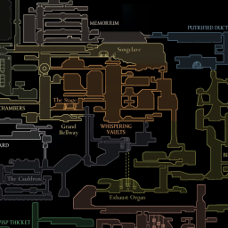 Hollow Knight: Silksong Map Interactive Map